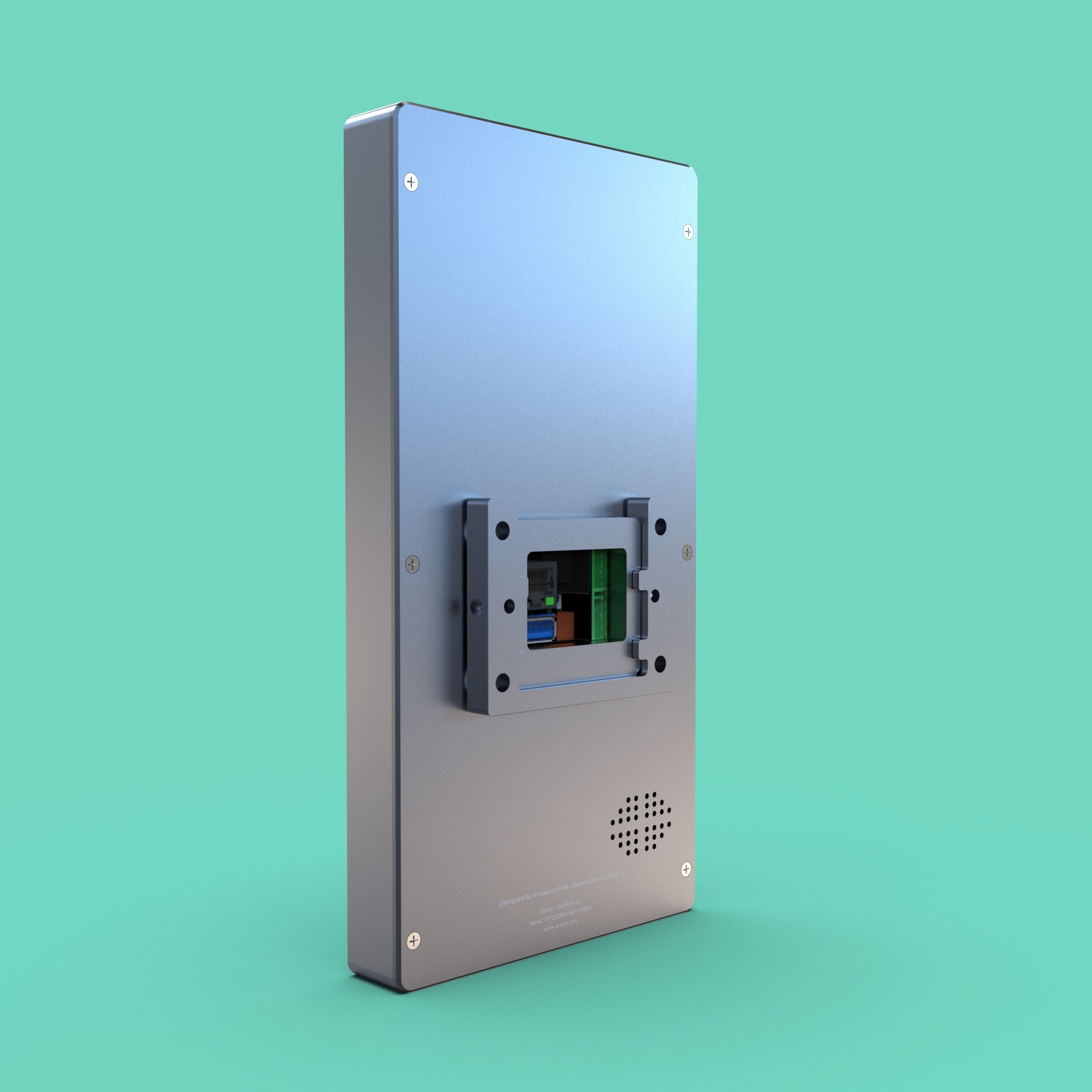 Quality 8 Inch Facial Recognition Access Control with QR Scanner & Card Reader for sale