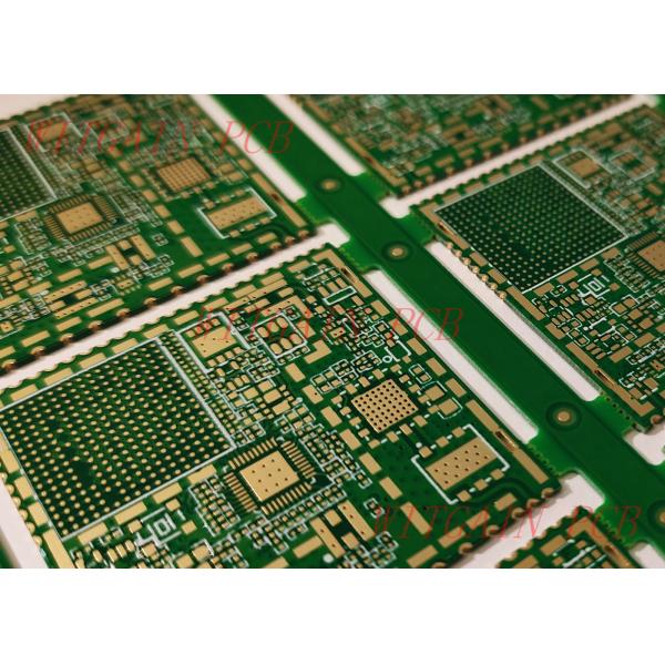 Quality 6 Layer Pcb 0.8mm Board Thickness Green Solder Mask 0.2MM Min Hole FR4 for sale