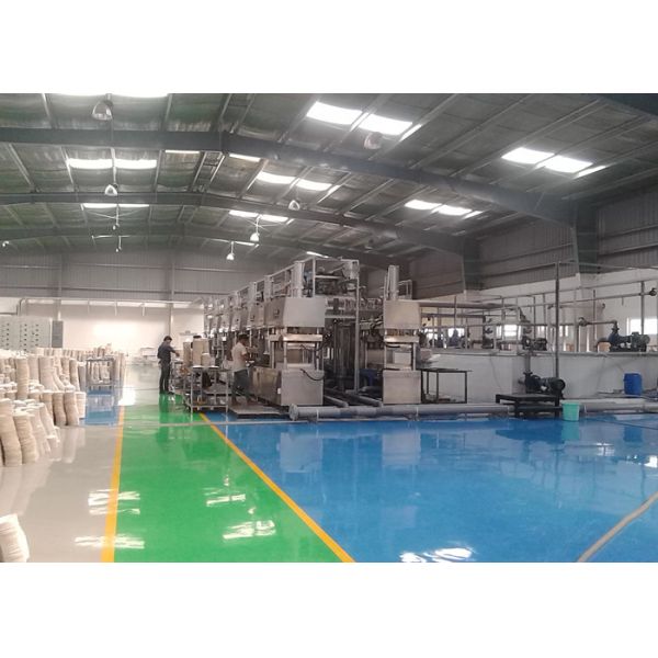Quality Disposable Paper Pulp Moulding Machinery , Tableware Making Machine 700~7000pcs for sale