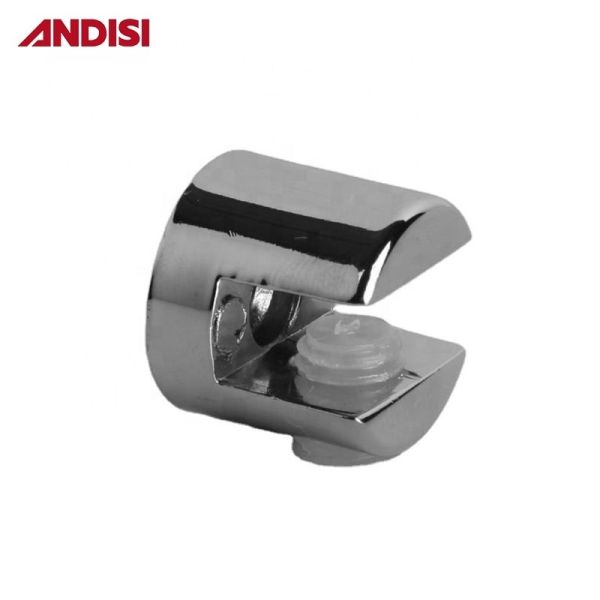 Quality Glass Shelf Support Holder Bracket for Furniture Cupboard Zinc Alloy Glass Bracket for sale