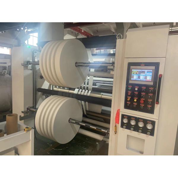 Quality 1350mm Tape Slitter Rewinder High Speed 30g/M2~350g/M2 for sale