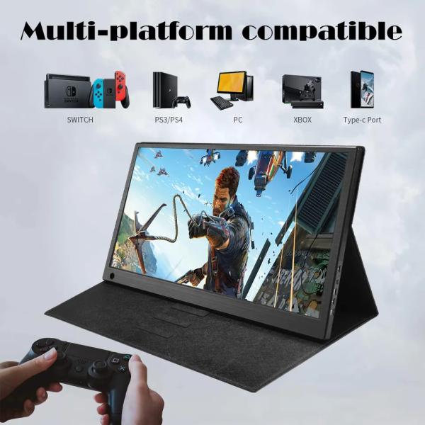 Quality Custom 4K 1080P FHD Portable Gaming Ps4 Attachable Monitor External For Laptop for sale