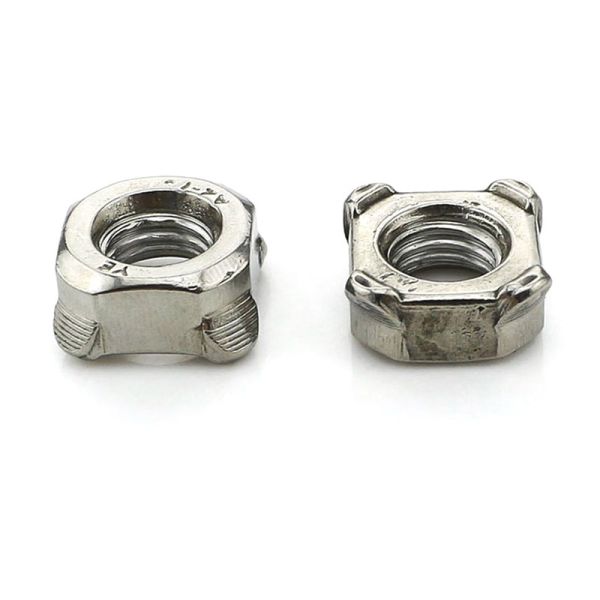 Quality Silicon Bronze DIN 928 Square Weld Nut for sale