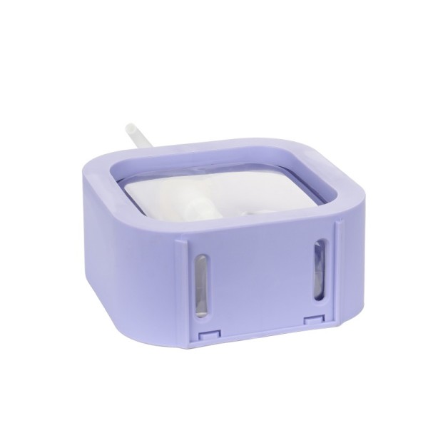 Quality 500ml PET Lotion Bottle Double Layer Press Type Bottle Purple for sale
