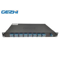 Quality Two Fiber 1x32 Channel Optical AAWG DWDM Multiplexer for sale