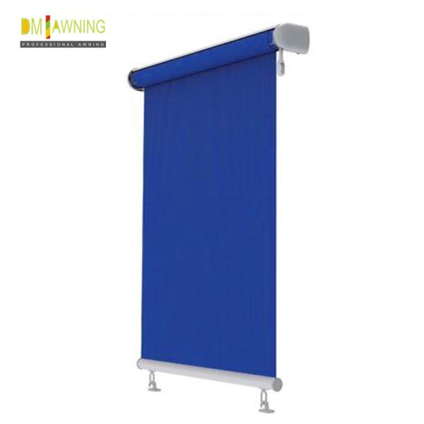 Quality 70mm Vertical Retractable Window Awnings Remote Control for sale