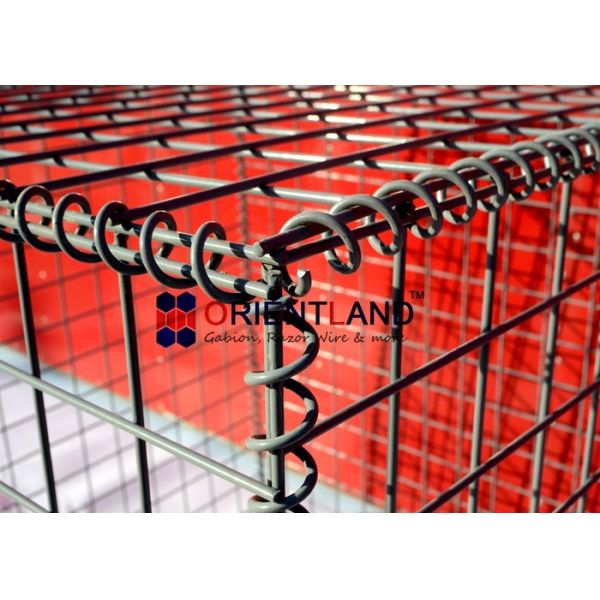 Quality 5×75mm Welded Gabion Baskets For Shore Protection Less Transport Freight for sale