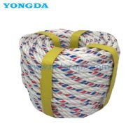 Quality 3-Strand Mixed plyester and polypropylene rope for sale
