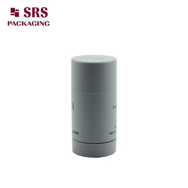 Quality SRS high quality injection gray color plastic deo stick container empty for sale