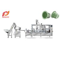 Quality Stainless Steel 80pcs/Min CE Coffee Capsule Filling Machine for sale
