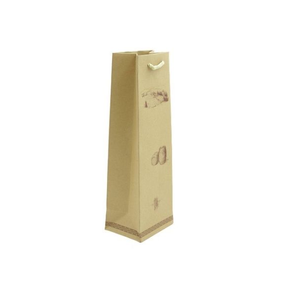 Quality Unbleached Pastry Bag Recyclable Small Brown Paper Bags Cookie Sleeves Food Packing for Bakery Donuts Paper Sandwich Bags Greaseproof Snack Bags  for sale