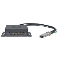 Quality 40gb QSFP+ Direct Attach Cable 4 Channel Full Passive Copper Cable Transceiver for sale