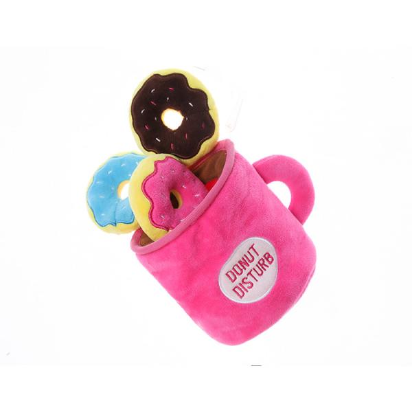 Quality Food Drumstick Doughnut Set Pet Toys For Dog With Squeaky Toy/pet tos for sale
