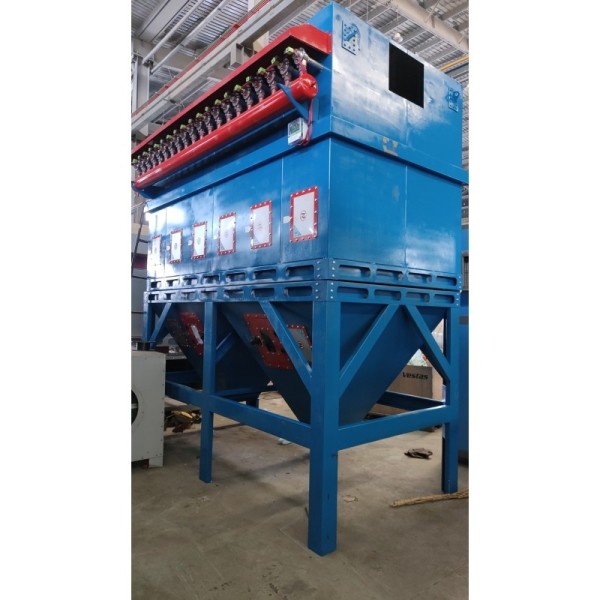 Quality 99.9% Filtration Efficiency Pulse Bag Dust Collector with PLC Control System for Dust Extraction in Industrial Facilities for sale