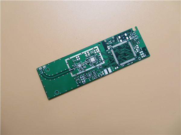 Quality 4 Layer 0.4mm FR4 PCB Board with Immersion Silver For Security Systems for sale