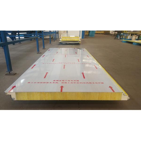 Quality Heat Insulation Sandwich Panel Construction 50mm Coolroom Panel PU Material for sale