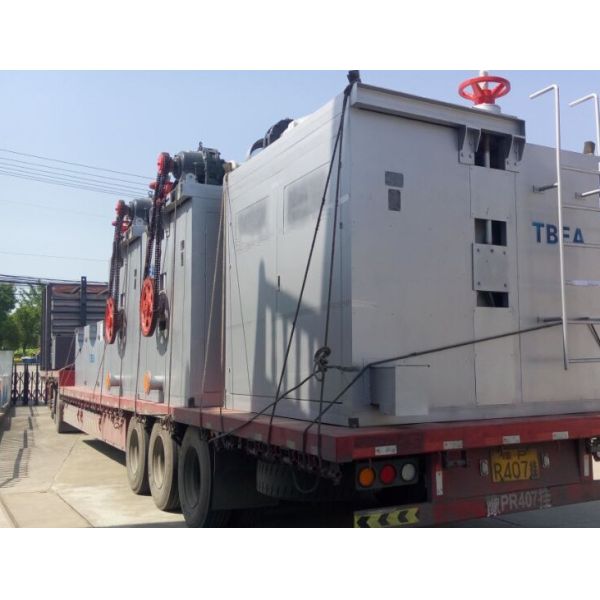Quality Compact Connection Rotatory Filter Wastewater Bar Screen for thermal power project for sale
