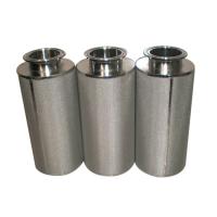 Quality Backwashable 10 Inch 316 Stainless Steel Filter Element For Coal Chemical for sale