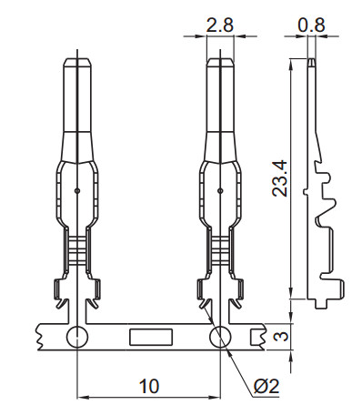 Quality H65 Wiring Harness Connectors And Terminals 0.05-2.0 Mm Thicknesses for sale
