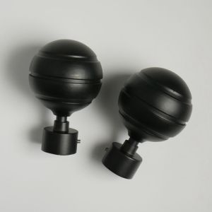 Quality KIEI EP1028 Curtain Finial Pole Hardware Precision Manufacturing Simple Style for sale