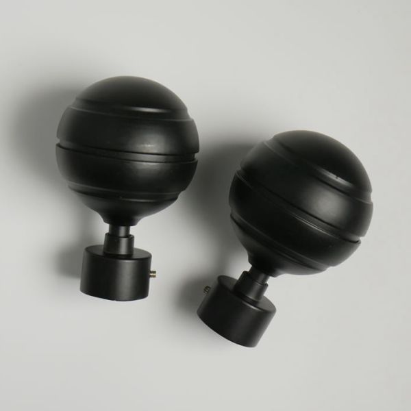 Quality KIEI EP1028 Curtain Finial Pole Hardware Precision Manufacturing Simple Style Hot Sale Luxury Adjustable for sale