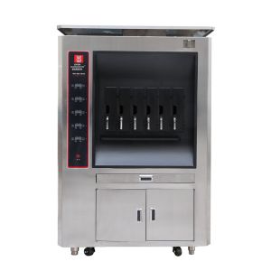 Quality 380V Electric Fish Grill Equipment Oven Single Layer 6 Grids for sale