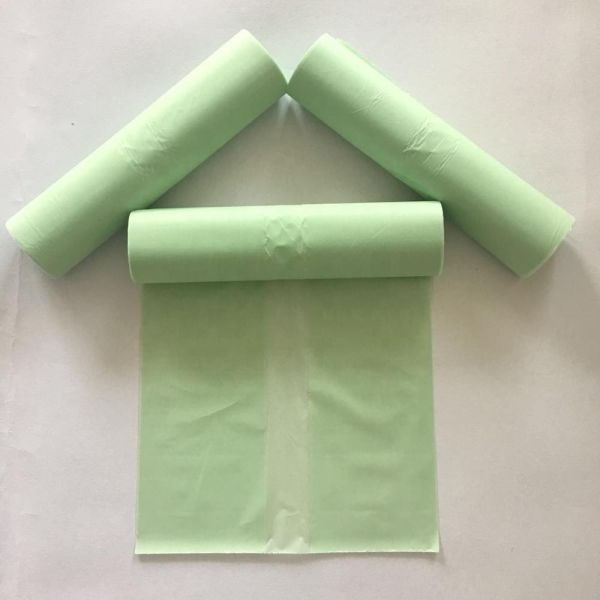 Quality Eco-Friendly 12-50mic Thickness Biodegradable Dog Poop Bag with OK Compost for sale