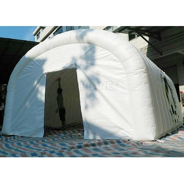 Quality White Advertising Inflatable Tent , UV Resistant Inflatable Shelter Tent for sale