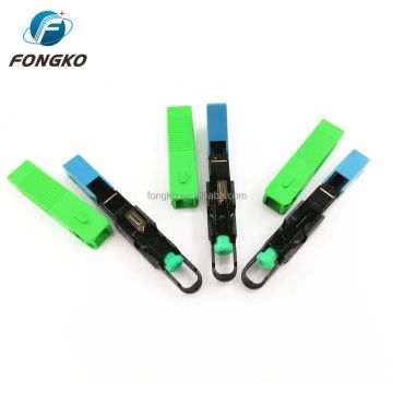 Quality Multimode SC APC Fast Connector Quick Connection for FTTH Quick Connection for sale