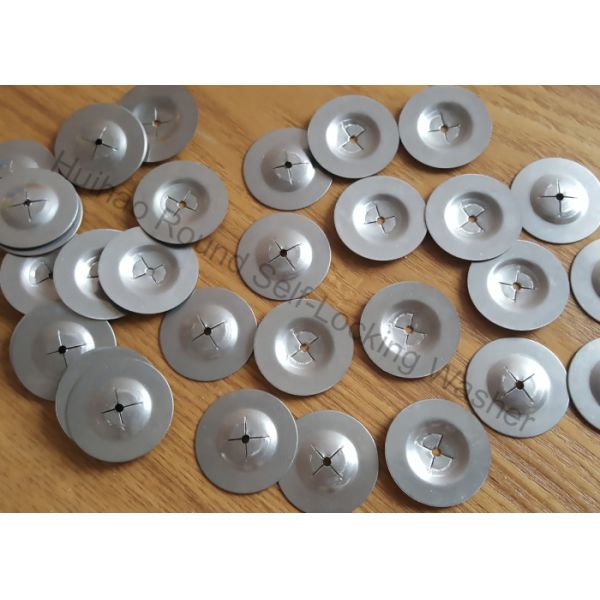 Quality GI / SS Round Self Locking Washers For Insulation Pins and locking Anchors for sale