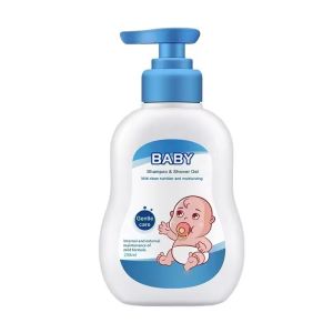 Quality Natural Infant Kids Body Care Body Bath Clean Baby'S 2 In 1 Body Wash Shampoo for sale