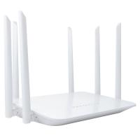 Quality 32 Users 1200Mbps WiFi Router White 4G Outdoor Router With Sim Slot for sale