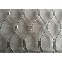 Quality Stainless Steel Wire Rope Mesh Safety Net 7x19 Ferruled Style for sale