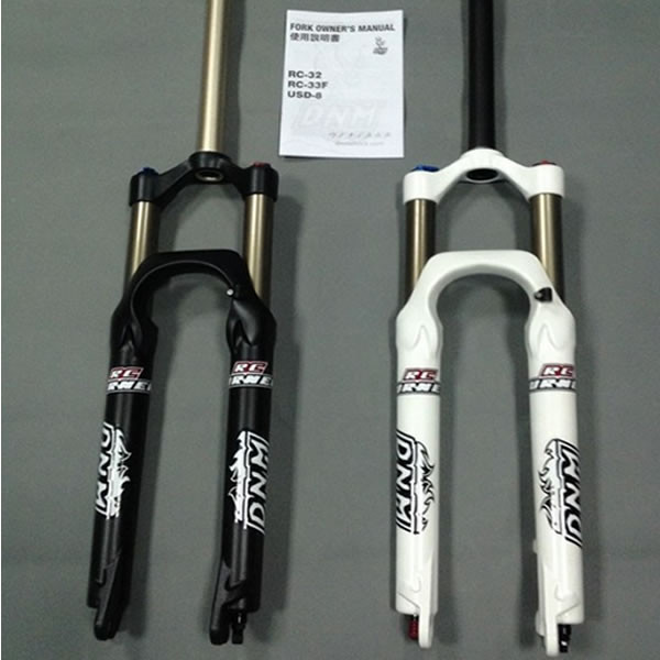 Quality 24er Air Suspension Mountain Bike fork with reboud/ compression 80-140mm travel for sale