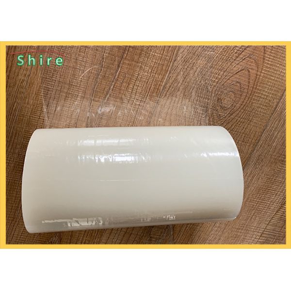Quality Clear Transparent Pe Floor Protection Film Roll Easy Peel Off Anti Dirty for sale