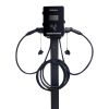 Quality Ethernet/4G Network 14KW Double Connector AC Charging Station for Electric for sale