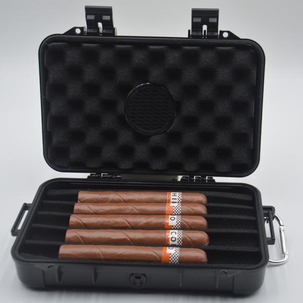 Quality Waterproof IP67 Humidor Cigar Box For 5pcs Cigar for sale