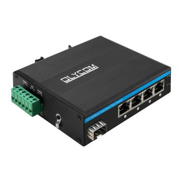 Quality 5 Port Unmanaged Industrial Ethernet Switch , 40Gbps Rugged Network Switch for sale