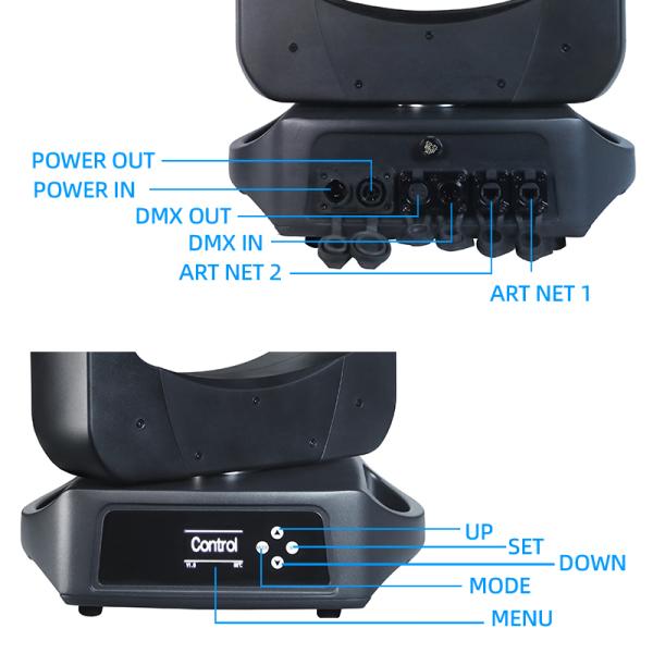 Quality Stage IP66 Outdoor Moving Head Beam Light 200W Waterproof LED DMX512 Control for sale