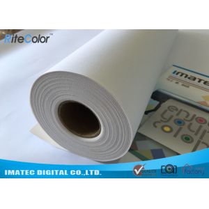 Quality Waterproof 320gsm Inkjet Cotton Canvas Roll for Large Format Printers for sale