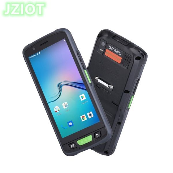 Quality rugged handheld android tablet with Barcode Scanner JZIOT V9100 1d 2D PDA Lf Hf for sale
