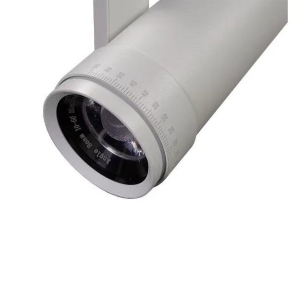 Quality 10-60 Degree Zoomable Lens Track Light for Modern Design Style Museum Exhibition for sale