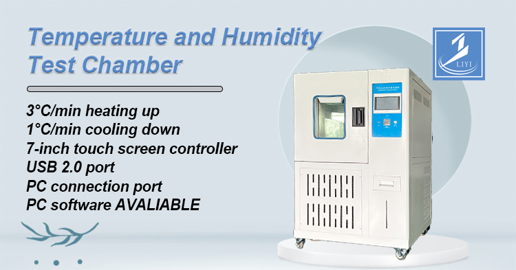 Constant Climate Control Chamber showing professional testing equipment with digital display