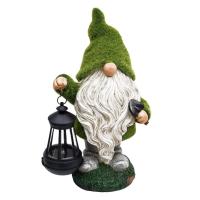 China 13 Inch Gnome Statue Battery Operated LED Christmas Lights factory