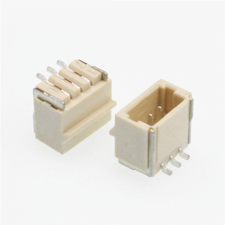 Quality 1.0mm Wafer Socket Horizontal Vertical Buckle Patch Pin Holder High-Temperature for sale