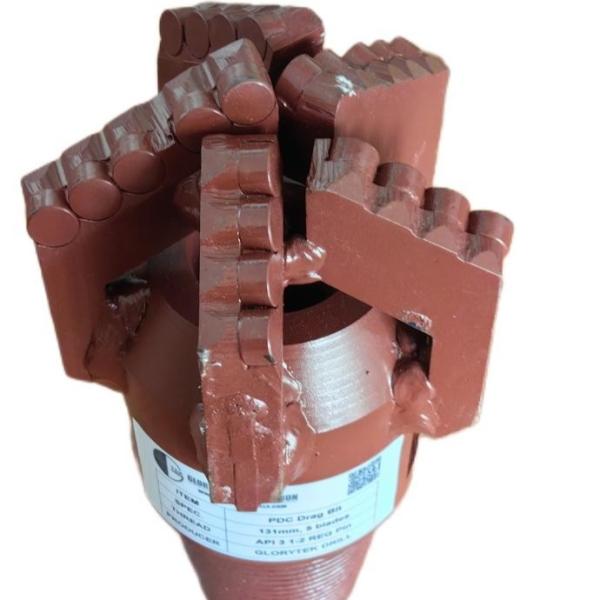 Quality Durable 131mm Drag Pdc Drill Bit For Mining Machinery for sale