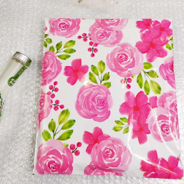 Quality 12 Silk Delivery Packaging Custom Shipping Bags With Logo for sale
