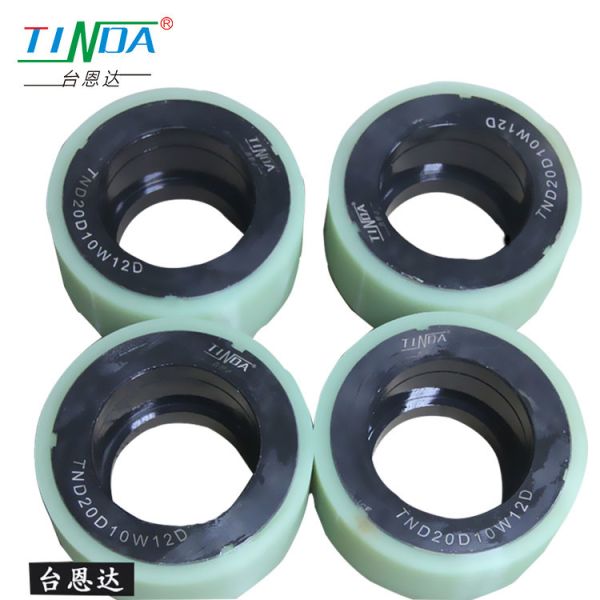 Quality Smooth Movement Pu Rubber Wheels For Agv No Degumming High Durability for sale
