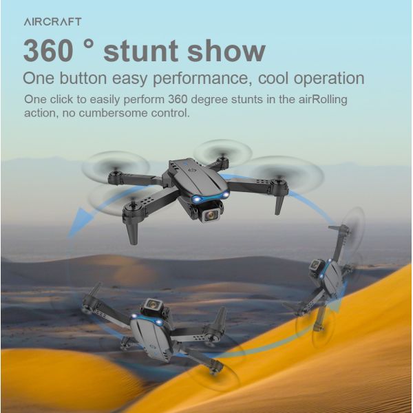 Quality ZAi Toy Drone E99 Pro With Camera Remote Control 360 Flip Headless Mode RC UAV for sale