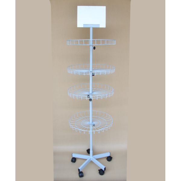 Quality Plush Toy Storage Rack , Kids Toy Rack Floor Standing with Casters for sale